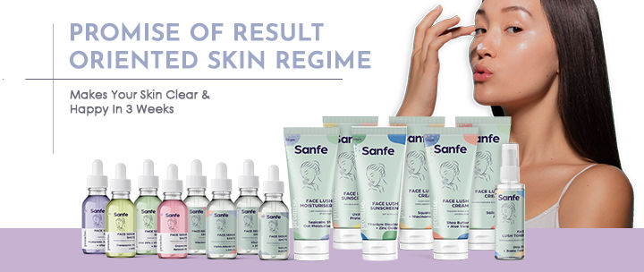 Sanfe Promise Avobenzone Face Lush Sunscreen For All Skin Types with PA ...