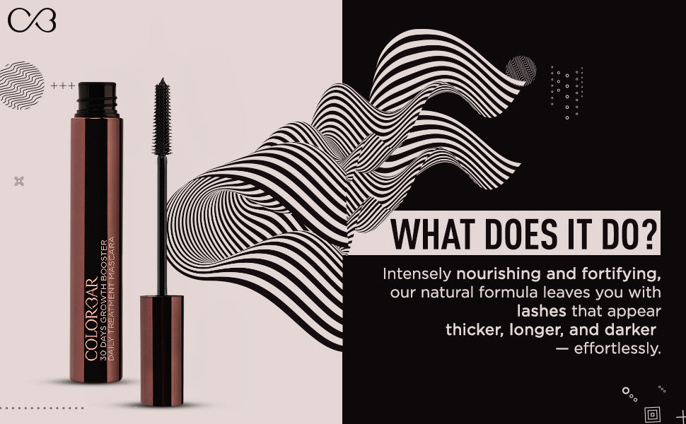 Buy Colorbar 30 Days Growth Booster Mascara Black Wings Online | Purplle