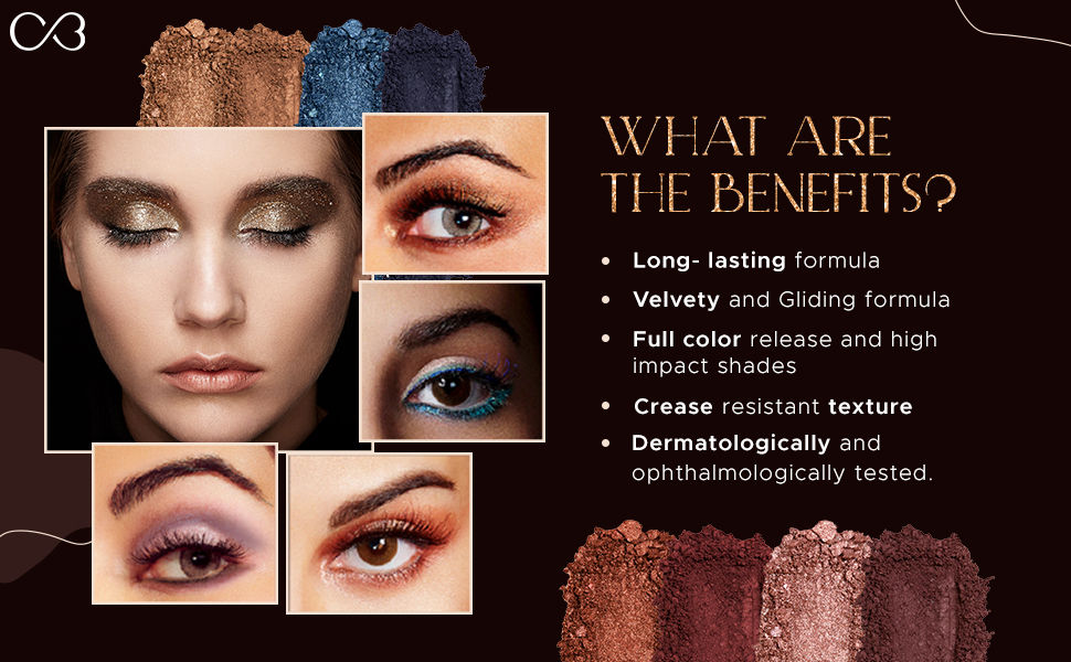 Buy Colorbar Bewitching Eyeshadow Palette-Midnight Kiss Online | Purplle