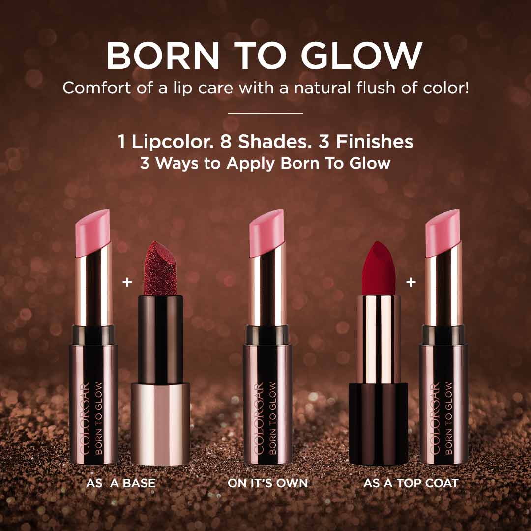 Buy Colorbar Cosmetics Born To Glow Lipcolor-Electric BGL004 Online ...