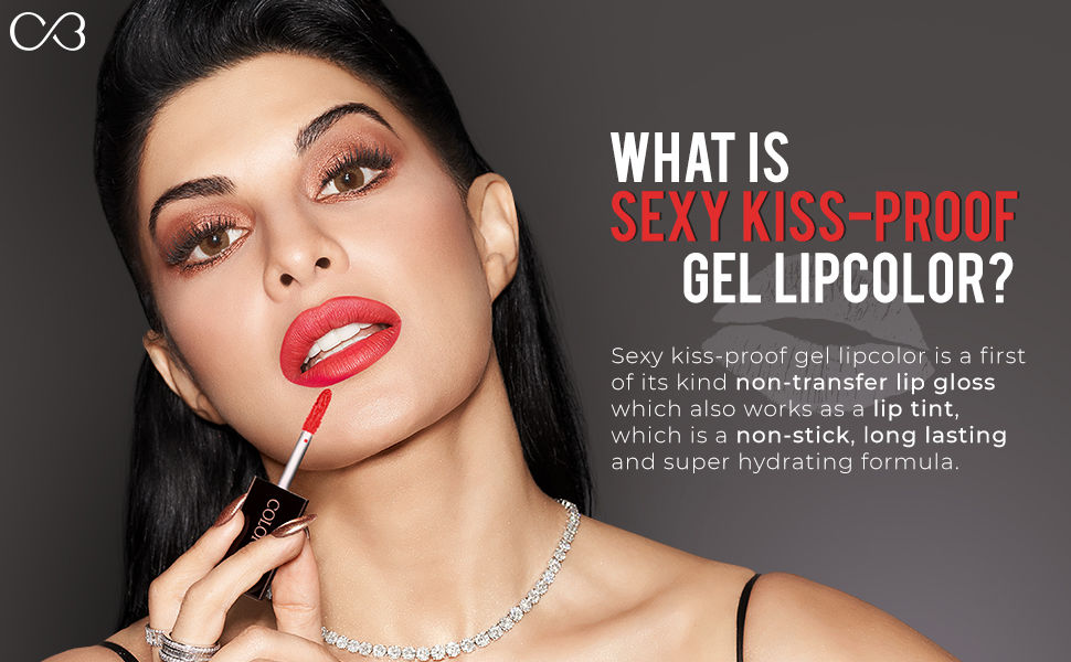 Colorbar Sexy Kiss Proof Gel Lipcolor Raunchy