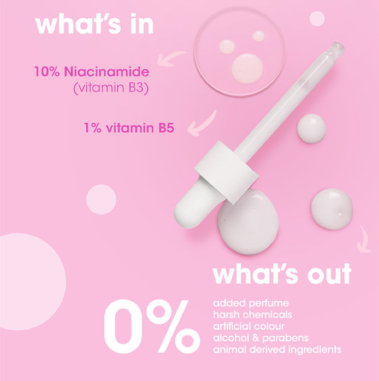 Simple Booster Serum - 10% Niacinamide For Even Skin Tone, 30 ml