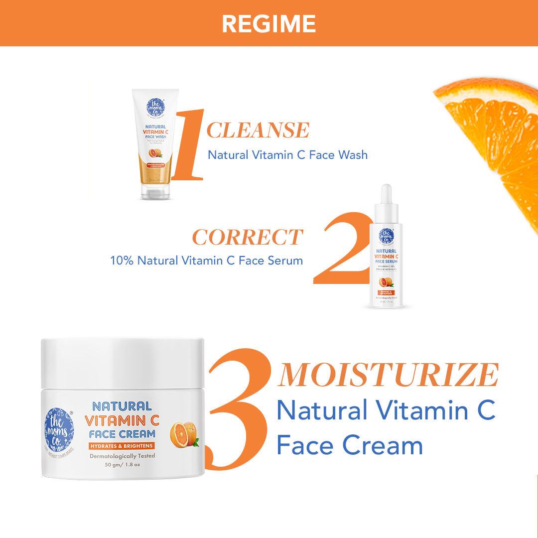 The Moms Co Natural Vitamin C Face Cream