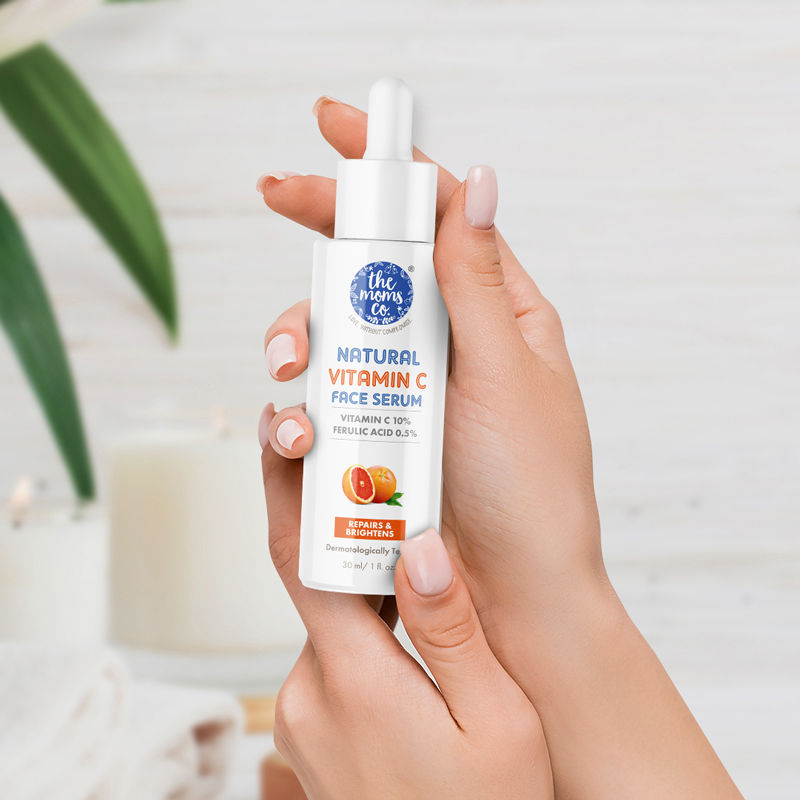 The Moms Co Natural Vitamin C Face Serum With Vitamin C For A