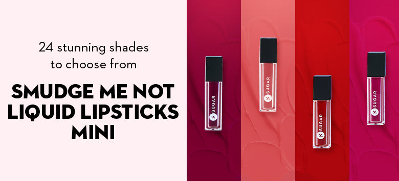 SUGAR Cosmetics Smudge Me Not Liquid Mini Lipstick - 07 Rethink Pink