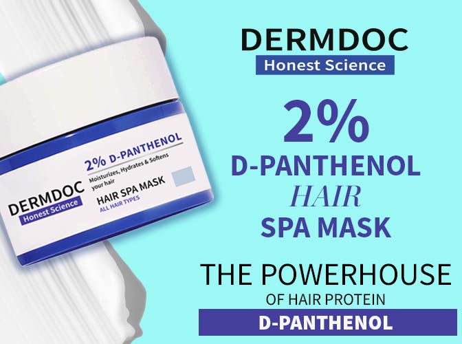 Buy DermDoc Moisturizing Hair Spa with D-Panthenol (100 g) Online | Purplle