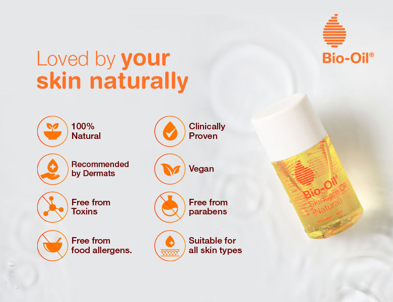 Bio-Oil Specialist Skincare Oil Natural, Clinically Proven Natural ...