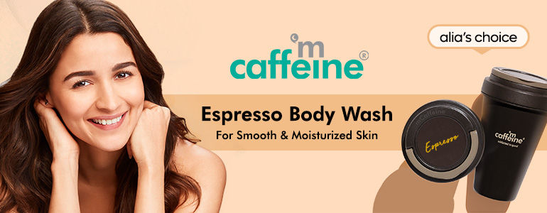 mCaffeine Naked & Raw Coffee Espresso Body Wash