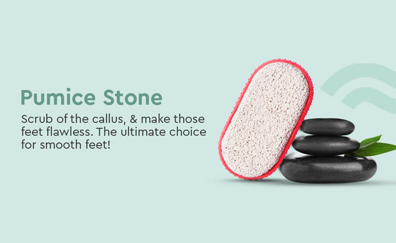 Buy GUBB Pumice Stone For Feet With Rubber Grip Online | Purplle