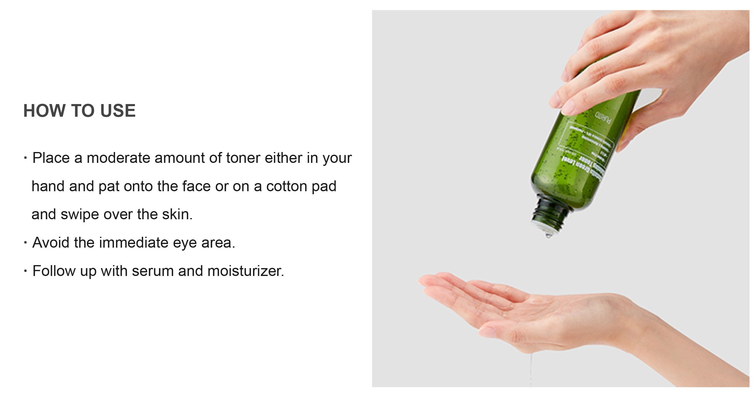 PURITO Centella Green Level Calming Toner (200ml) | Korean Skin Care