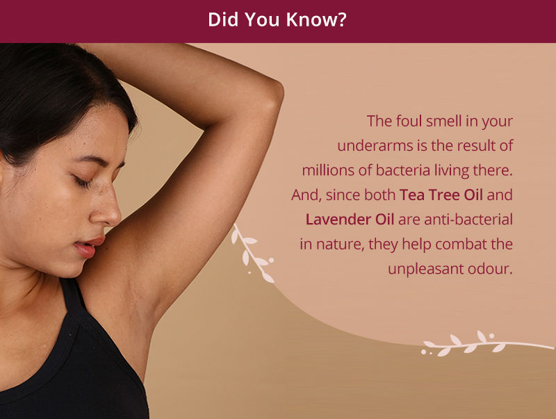 Carmesi Underarm Wipes - Tea Tree (100 gm)