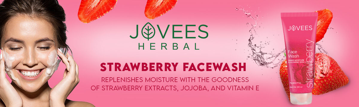 Buy Jovees Strawberry Face Wash 120 ml Online | Purplle