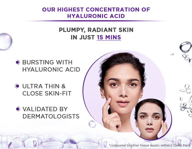 L'Oreal Paris HA fresh mix mask (Pack of 3)