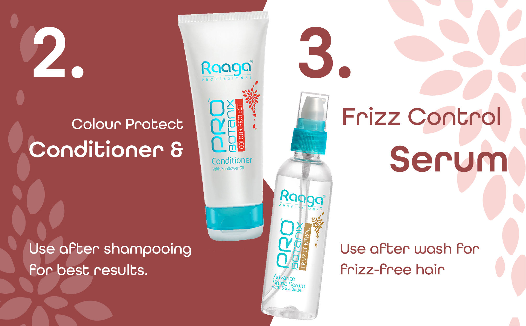 Raaga Professional Pro Botanix Colour Protect Shampoo, With Sunflower ...