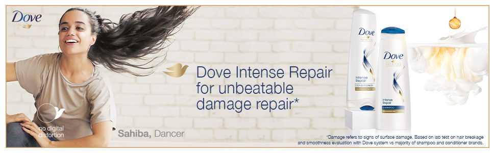 Dove Intense Repair Shampoo, (1 ltr)