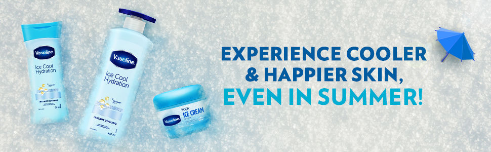 Vaseline Ice Cool Hydration Lotion (400 ml)
