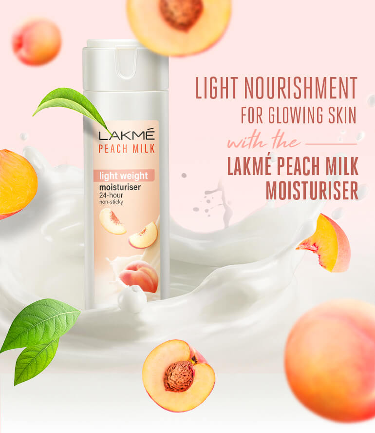Lakme Peach Milk Moisturizer Body Lotion 200 Ml