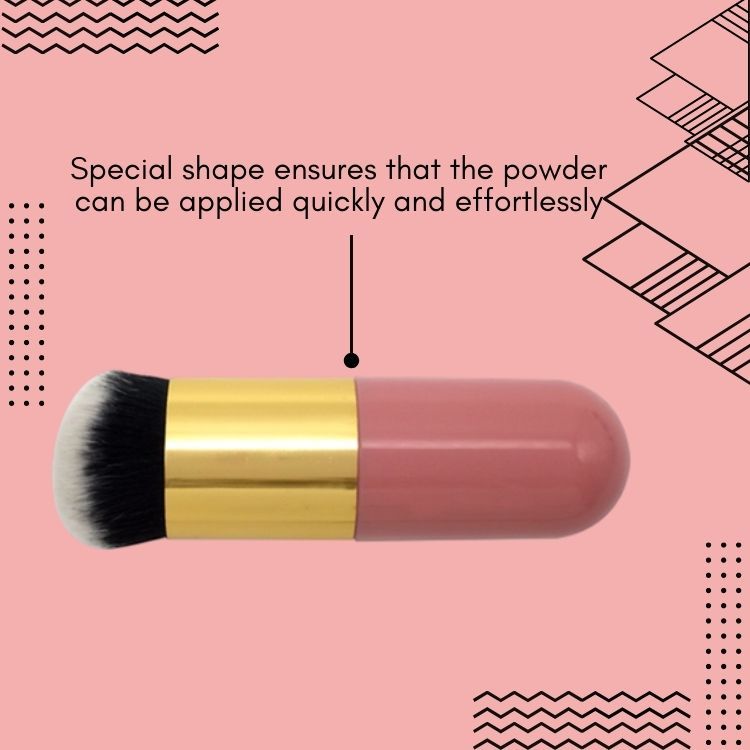 Buy Bronson Professional Fat Brush For Face Powder And Blush ...