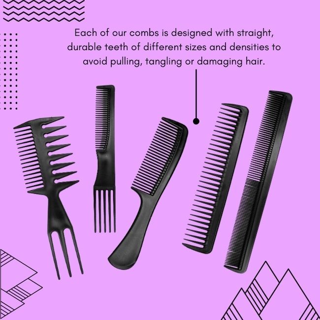 Bronson Professional Combs - 10Pcs