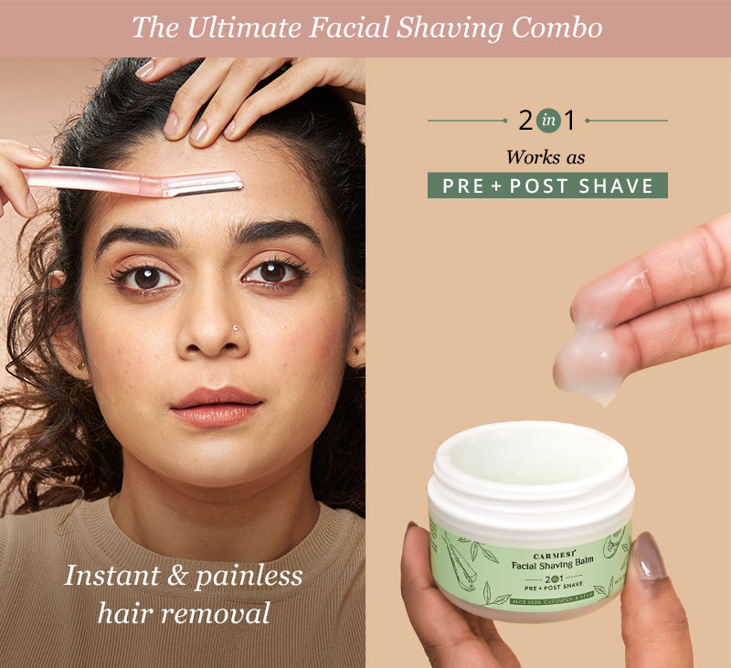 Carmesi Facial Shaving Balm - 2 in 1 Pre & Post Shave