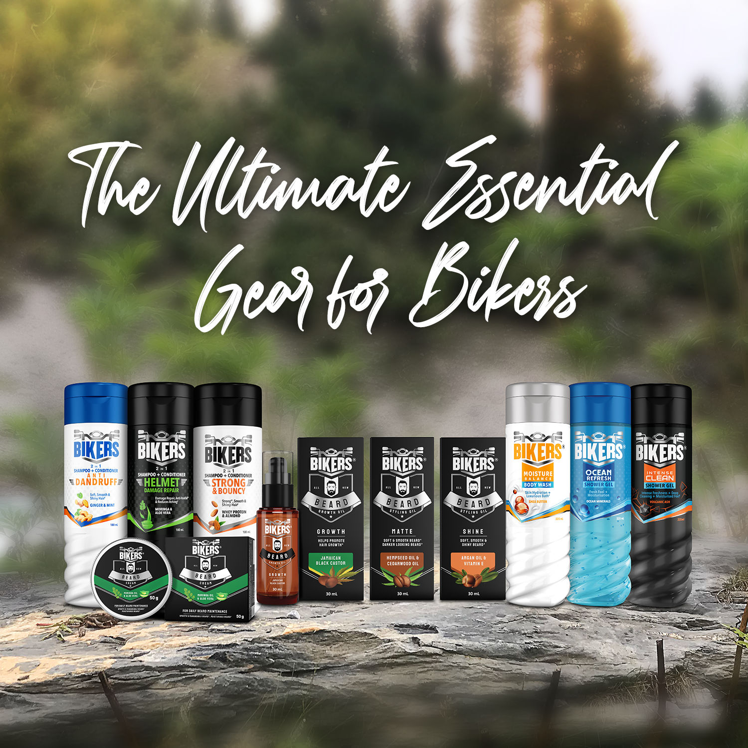 Biker's 2-in-1 Helmet Damage Repair Anti Hairfall Shampoo + Conditioner ...