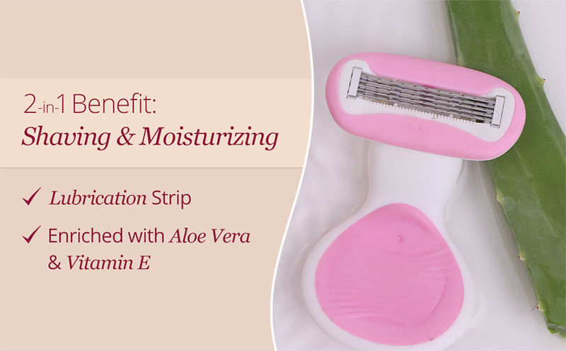 Carmesi Body Razor Mini - Pink