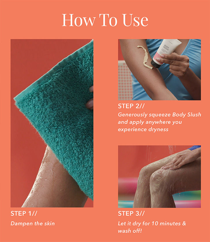 Glamrs Body Slush - Overall Dryness Control Mask (50gm)