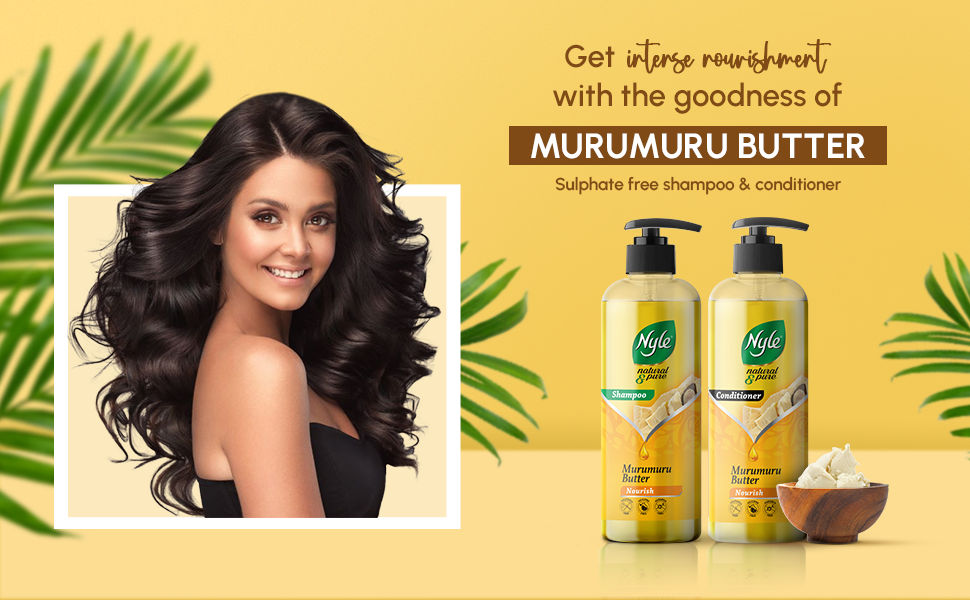 Nyle Natural & Pure Conditioner For Nourished Hair, With Goodness Of ...