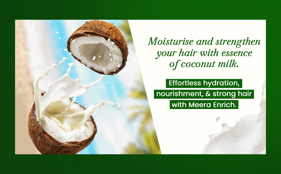 Meera Enrich Shampoo For Strong & Nourish Hair, Enriched With Kerala's ...