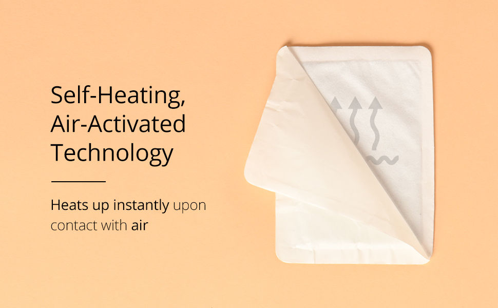 Carmesi Cramp Relief Air Activated Heat Patches Pack of 3