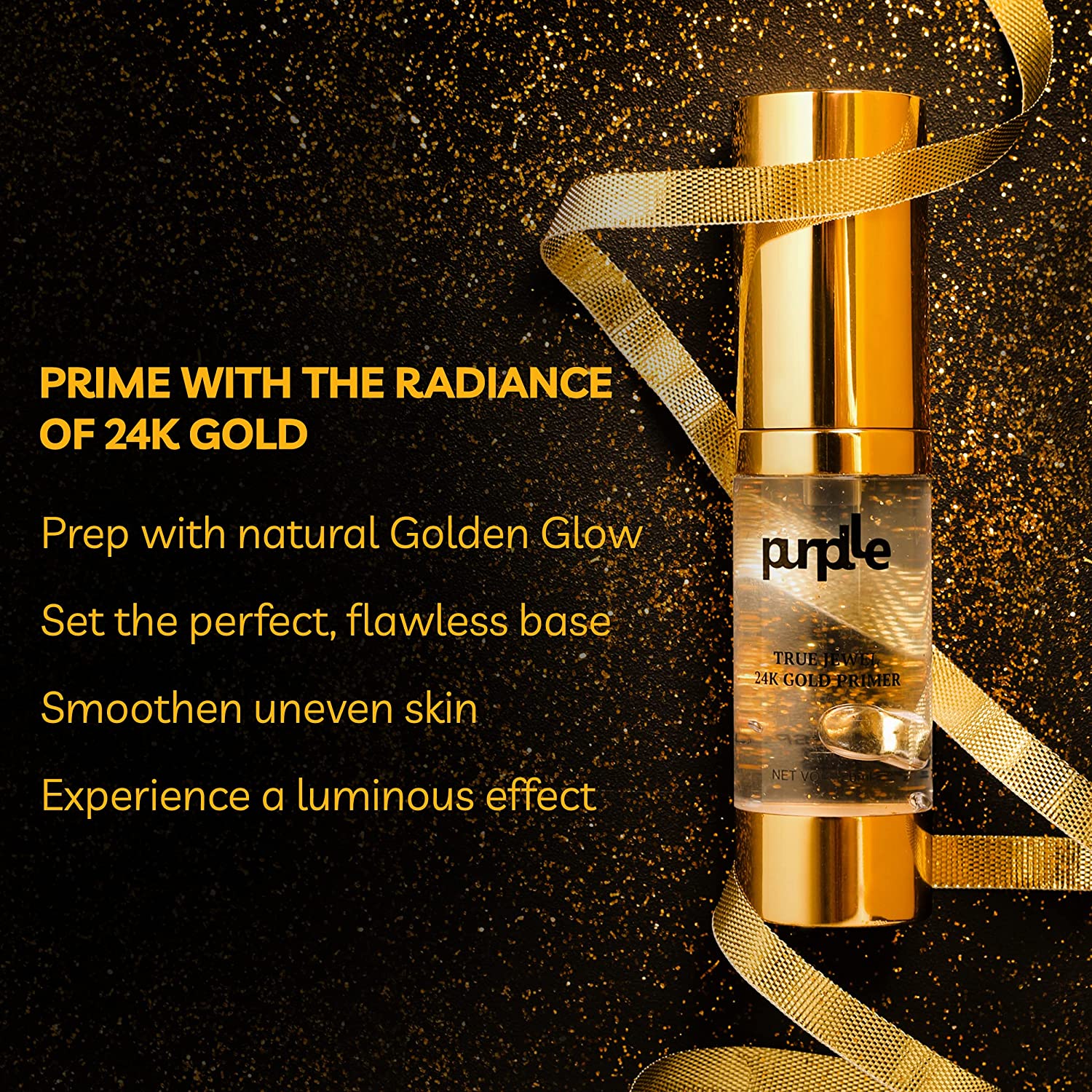 Purplle True Jewel 24K Gold Primer (20 ml)