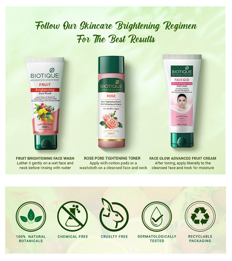 Biotique Fruit Brightening Face Wash 150Ml