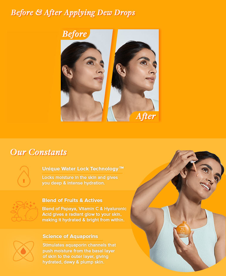 Aqualogica Glow+ Juicy Dew Drops