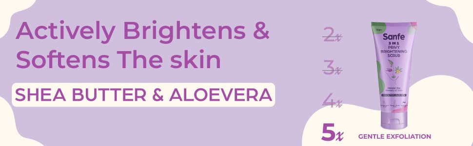 Sanfe 3 in 1 Privy Brightening Scrub, Acne Spot Treatment Cream ...