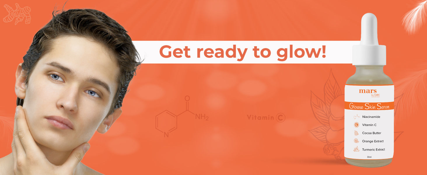 mars by GHC Glow Serum for Face with Vitamin C (pack of 1)