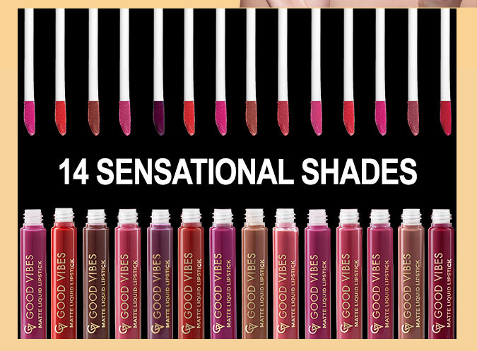 Good Vibes Matte Liquid Lipstick (5.2ml) - Rich Cherry