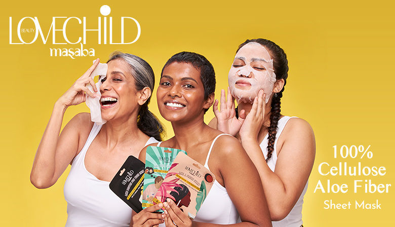 LoveChild Masaba - Like Coffee For Your Skin - 100 % Cellulose Aloe ...