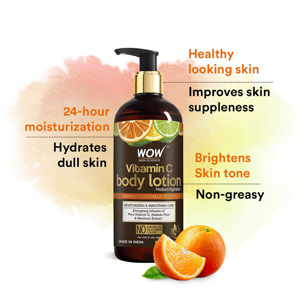 WOW Skin Science Vitamin C Body Lotion - 400mL