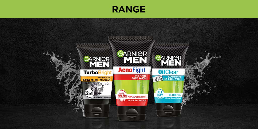Buy Garnier Men Acno Fight Anti-Pimple Facewash for Acne Prone Skin ...