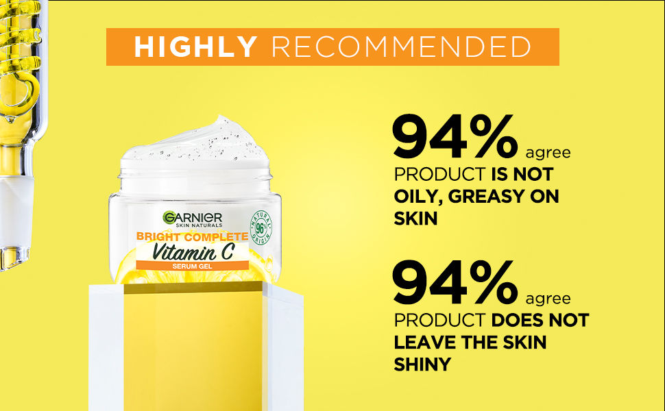 Garnier Bright Complete Vitamin C Serum Gel, 23g - Vitamin C Cream For ...
