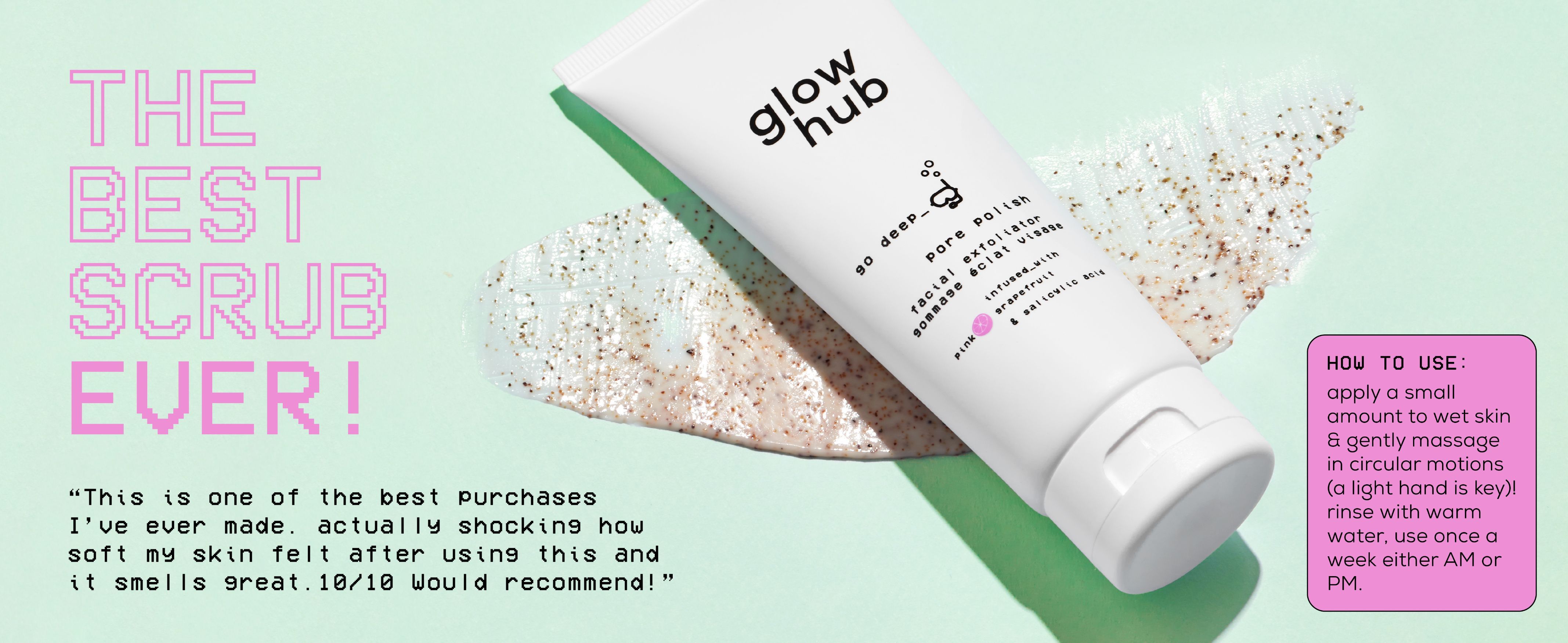 Glow Hub | Pore Polish Facial Exfoliator