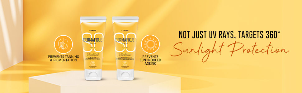 Dermafique Soleil All Matte Sunscreen with SPF 50, 30 g