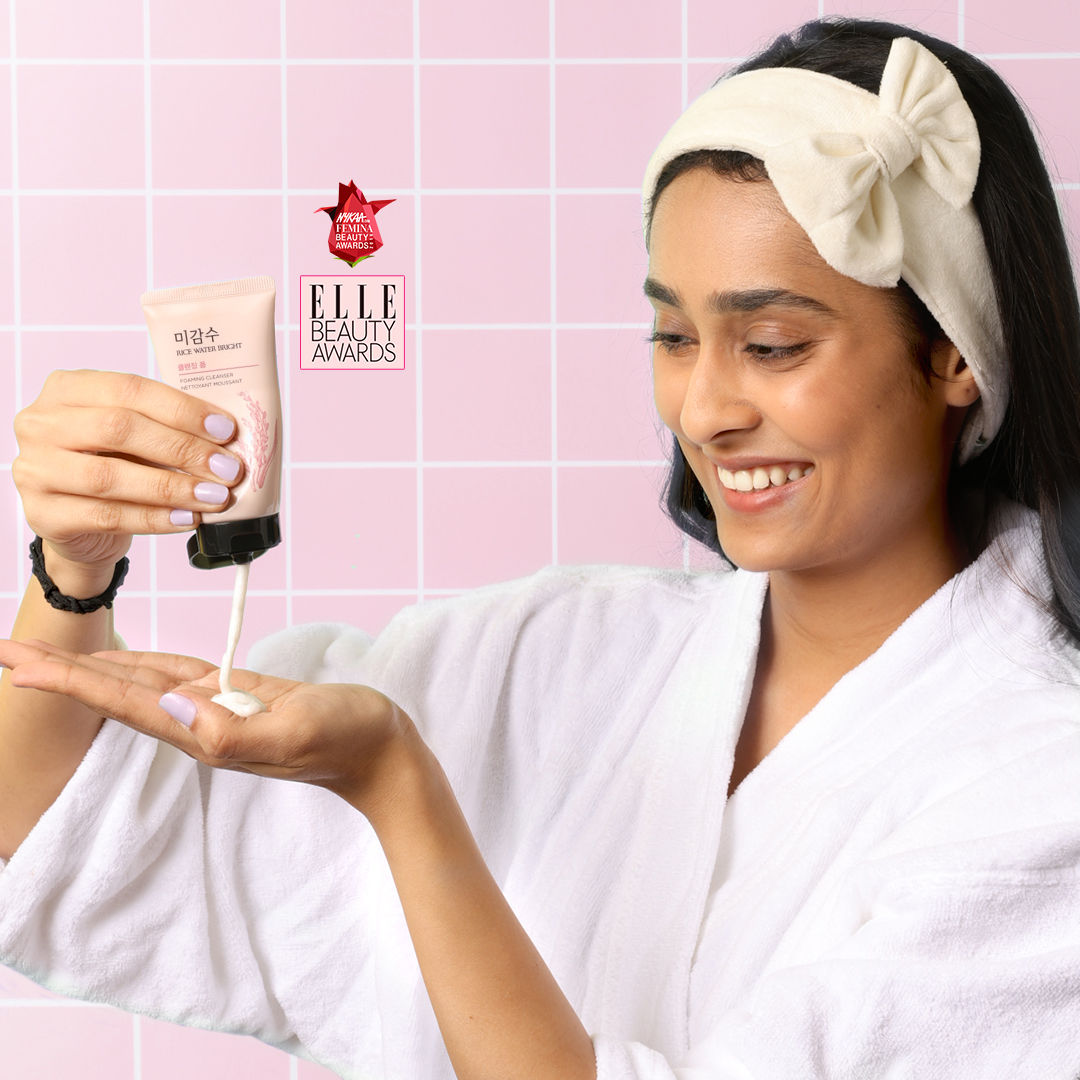 The Face Shop Rice Water Bright Foaming Cleanser (50ml)