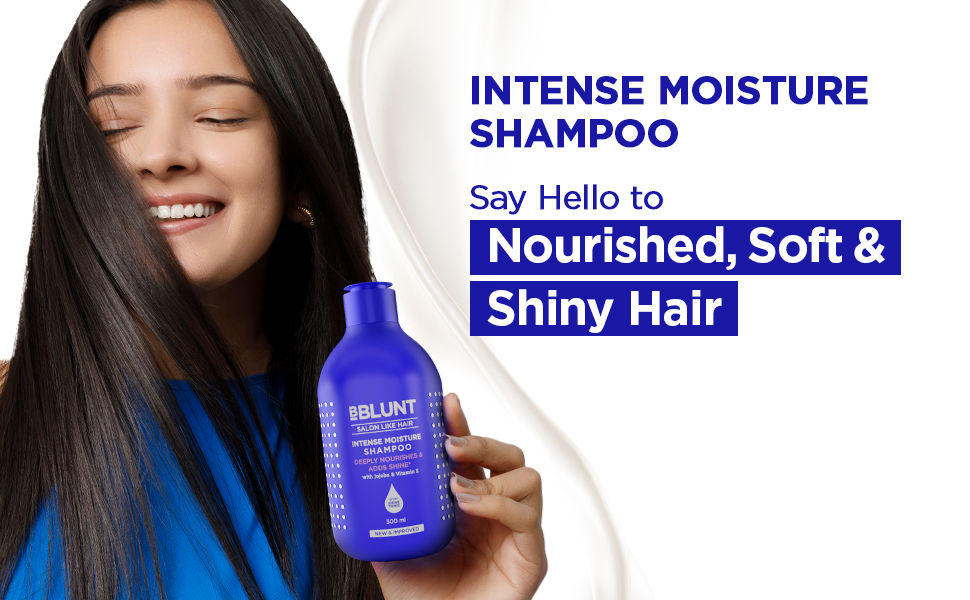 BBLUNT BBLUNT Intense Moisture Shampoo with Jojoba and Vitamin E for ...