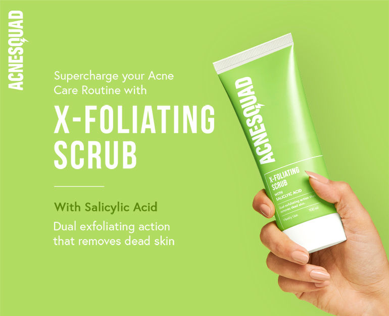 Acne Squad ASQ X-foliating Scrub With Salicylic Acid 100ml Acne Squad ASQ X-foliating Scrub With Salicylic Acid 100ml