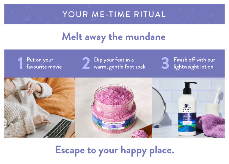 Find Your Happy Place - Under The Starlit Sky Bath & Foot Soak Salt ...