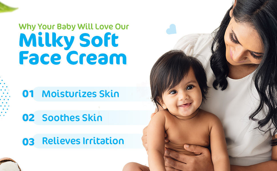 Mamaearth Milky Soft Baby Face Cream With Muru Muru Butter (50 g)