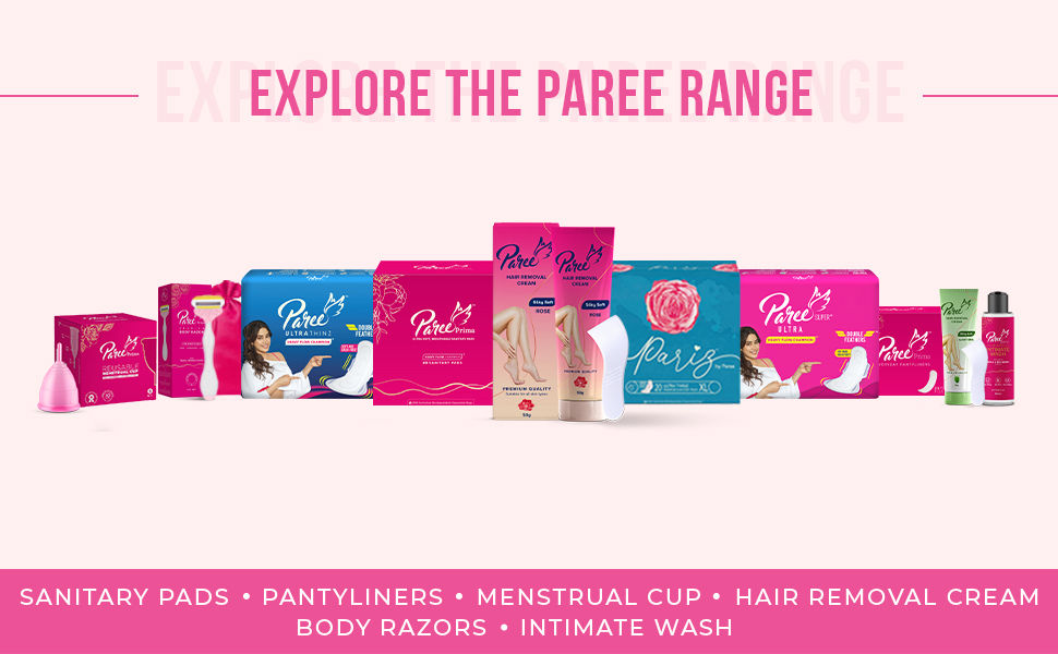 Paree Hair Removal Cream Silky Soft With Rose (50g) | For Sensitive ...