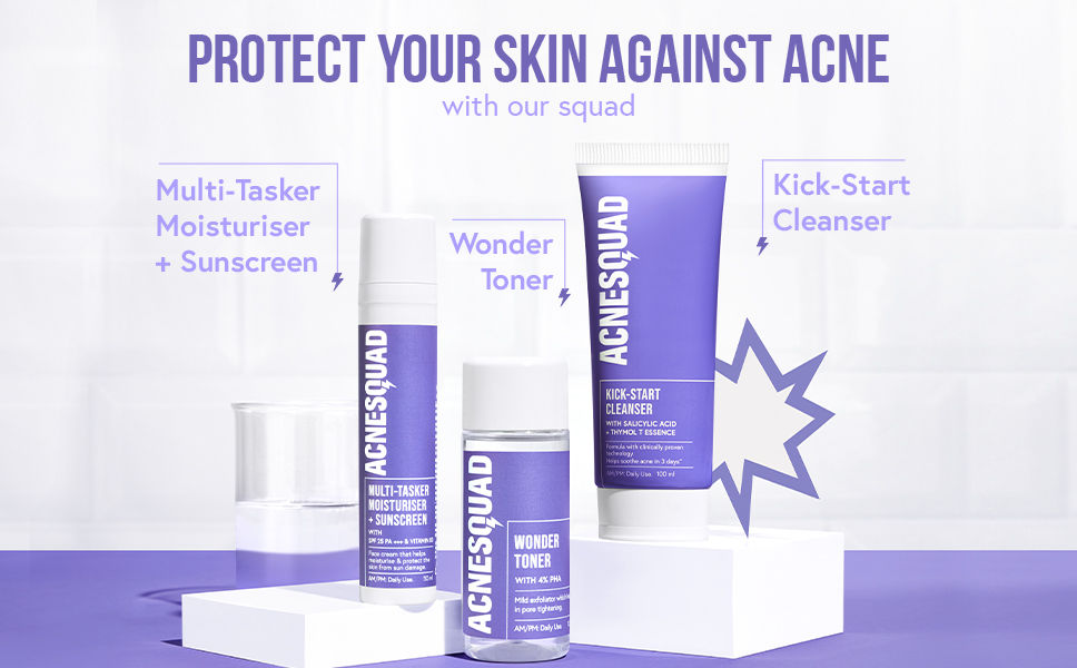 Acne Squad ASQ Multi-tasker Moisturiser + SPF 25 PA+++ 50ml