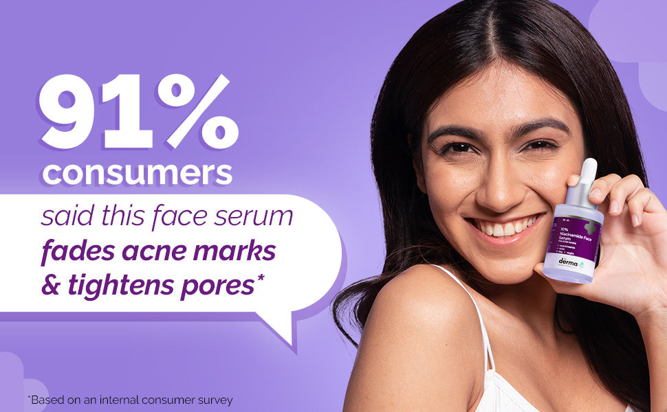 Buy The Derma co. 10% Niacinamide Serum for Acne Marks Online | Purplle